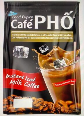 Buy Cafe Pho Vietnamese 3in1 Instant Coffee Mix, Iced Milk Coffee, Cafe ...