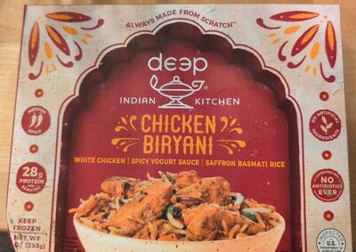 Buy Saffron Road Frozen Chicken Biryani – High Protein, Seed Oil Free, Chic